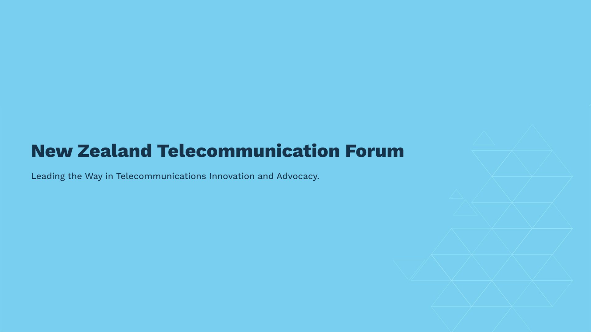 Mobile | NZ Telecommunications Forum